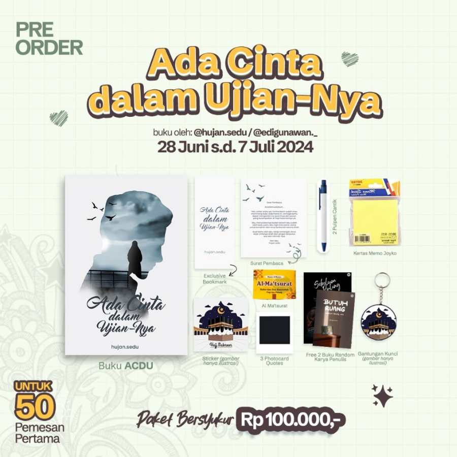 Jual Novel Ada Cinta Dalam Ujian-Nya By hujan.sedu (Edi Prasetyo ... Jual Novel Ada Cinta Dalam Ujian-Nya By hujan.sedu (Edi Prasetyo ...