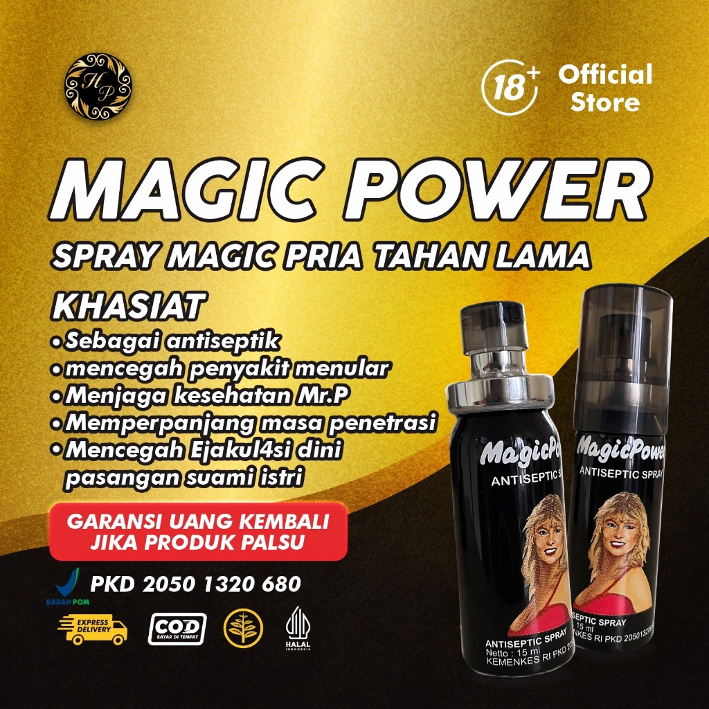 Jual MAGIC SPRAY PENUNJANG Pria Dewasa ORIGINAL 100% | Shopee Indonesia