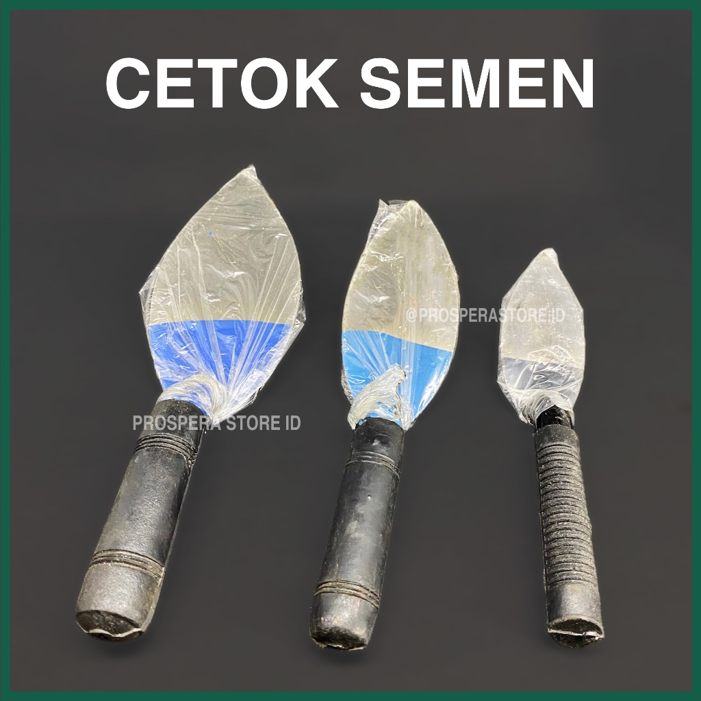Jual Cetok Semen gagang Karet Besar / Kecil - Galur / Sekop / Sendok ...