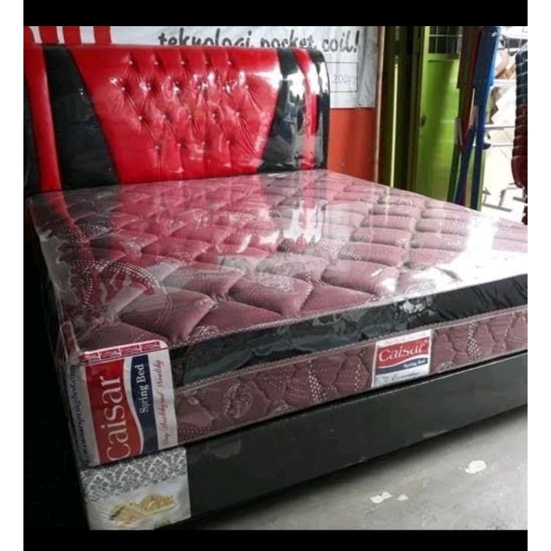 Jual Set Springbed Caisar Economy 6 kaki | Shopee Indonesia