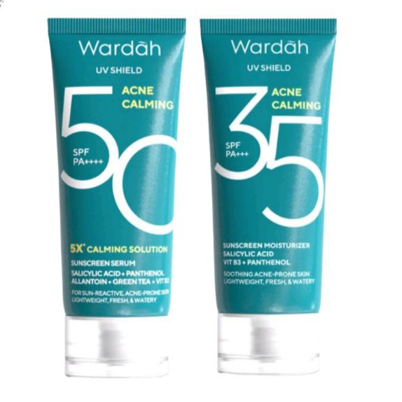 Jual SB Wardah Uv Shield Acne Calming Sunscreen Spf 35 35ml, Spf 50 ...