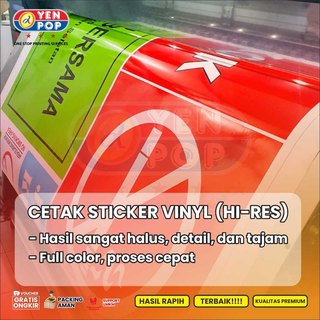 Jual Cetak Sticker Meteran Graftech / Ritrama Outdoor , Indoor, UV ...