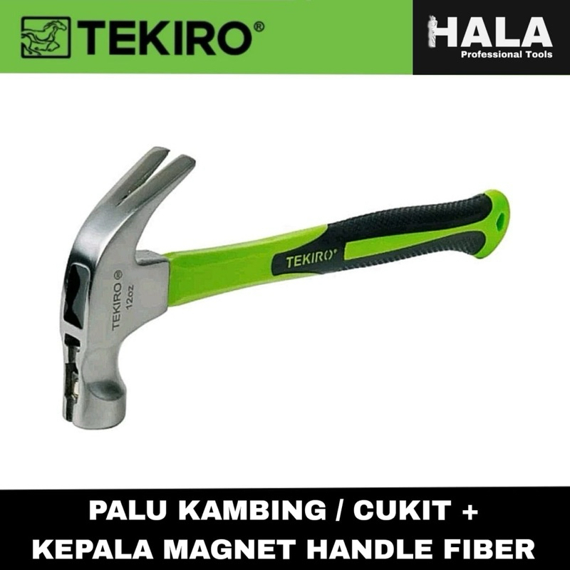 Jual TEKIRO - PALU KAMBING / CUKIT + KEPALA MAGNET HANDLE FIBER 8 OZ ...