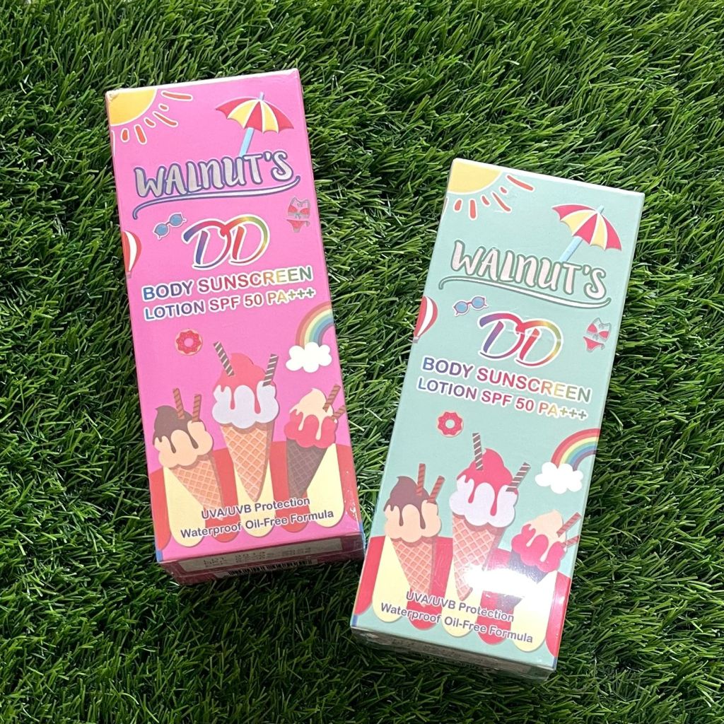 Jual WALNUTS DD CREAM | WALNUTS DD BODY SUNSCREEN LOTION SPF 50 PA ...