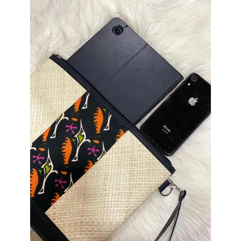 Jual SEPIAK BELITONG POUCH AYAM KOMBINASI BATIK TABLET/TAS TABLET BATIK ...