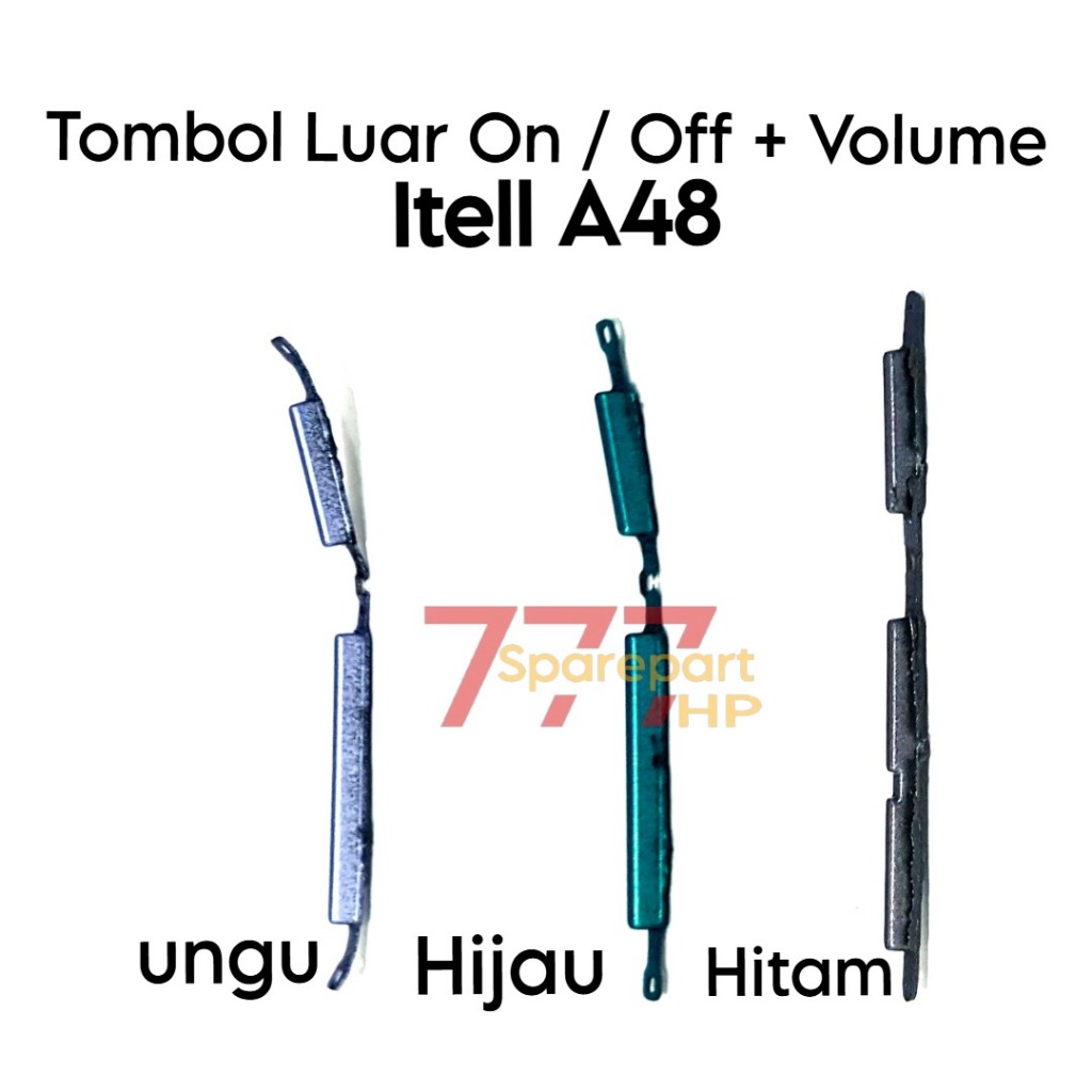 Jual 1 Set Tombol Luar Power On Off + Volume Itel A48 - Button | Shopee ...