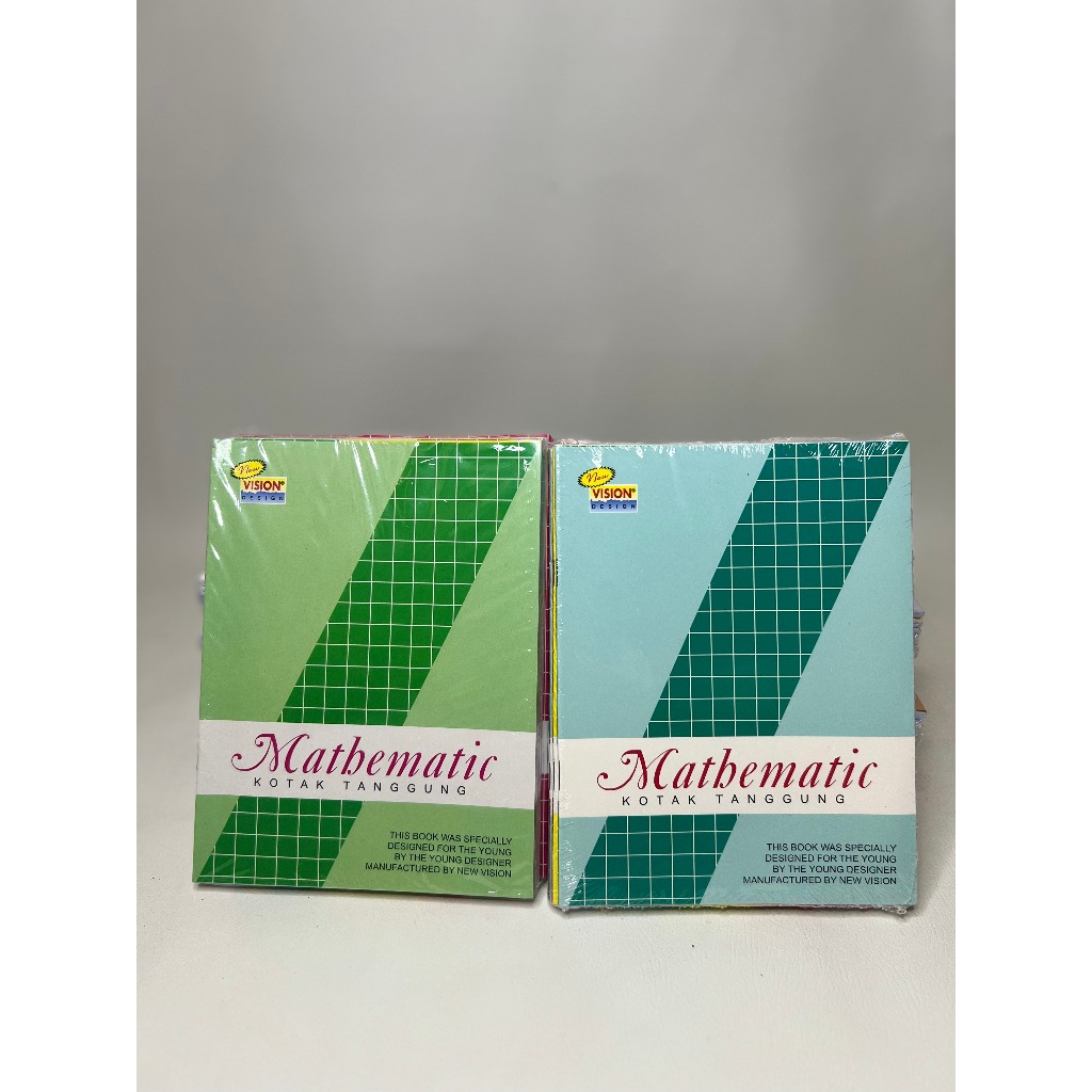 Jual Buku Tulis Matematika Kotak Tanggung Vision | Shopee Indonesia