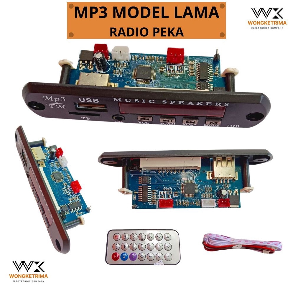 Jual Modul mp3 radio sangat peka model lama tanpa bluetooth y B7P5 ...