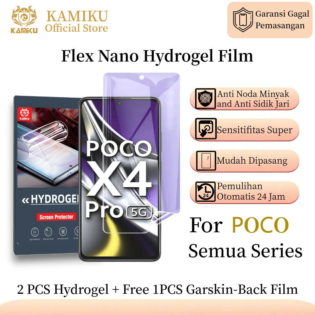 Jual Kamiku Hydrogel Film Clear /Matte /Bluelight /Privacy+Matte For ...