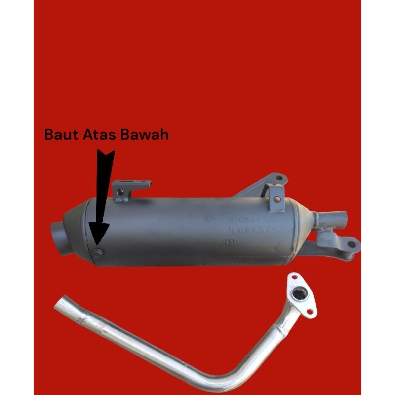 Jual Bobokan Knalpot Copy CMS Bahan Original Genio, Beat delux, Scoopy ...