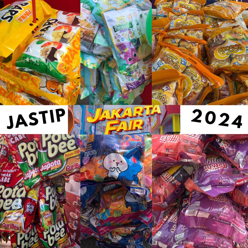 Jual Jastip Jakarta Fair PRJ Kemayoran Jajanan Snack Gaga Kapal Api ...