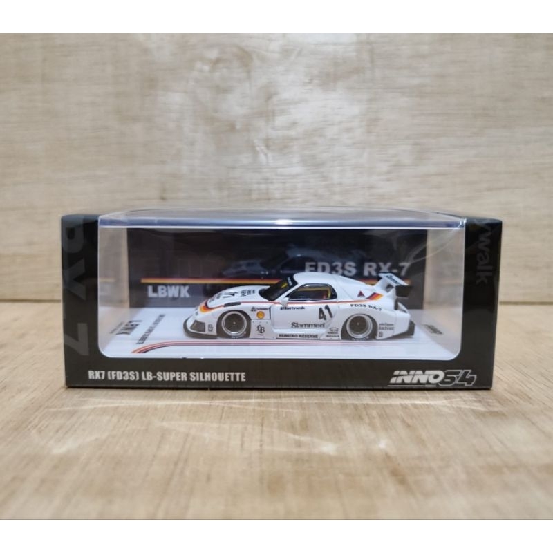 Jual Inno64 LBWK Mazda RX7 (FD3S) LB-Super Silhouette white | Shopee ...