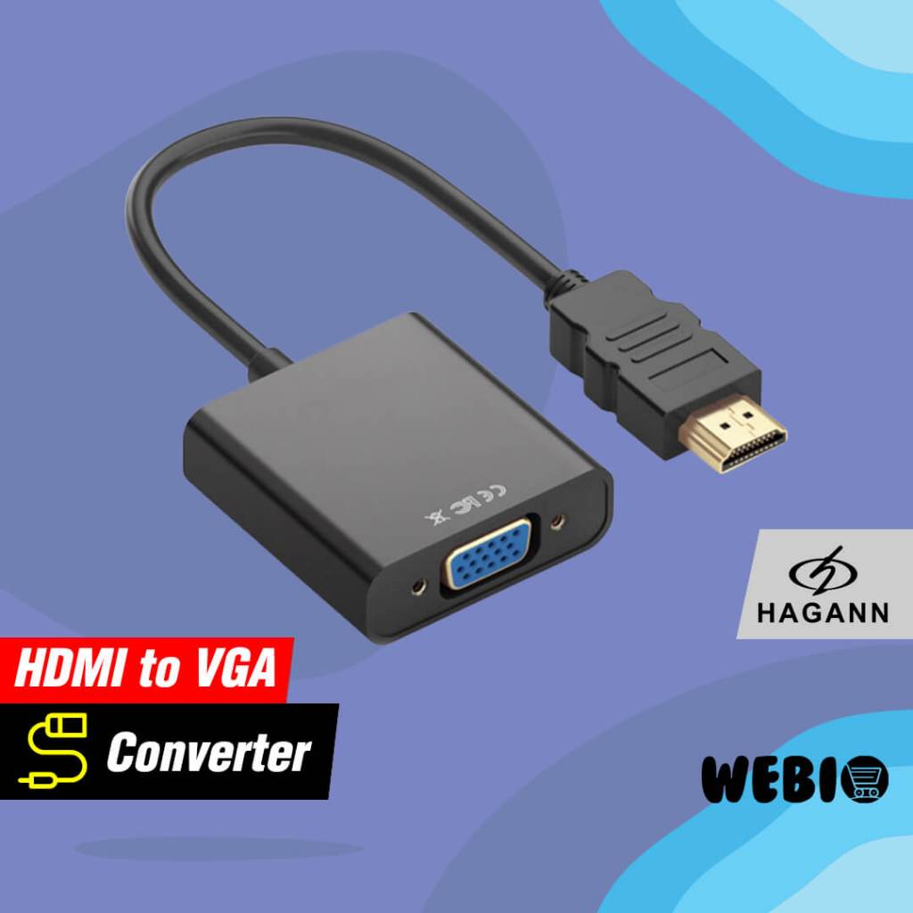 Jual Konektor HDTV ke VGA Kabel Converter Adapter HDTV to VGA Konverter ...