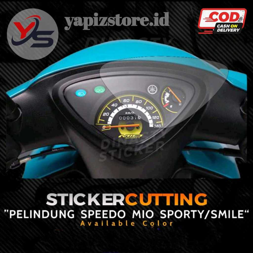 Jual STIKER SPEEDOMETER MIO SPORTY/MIO SMILE PELINDUNG SPEEDOMETER ...