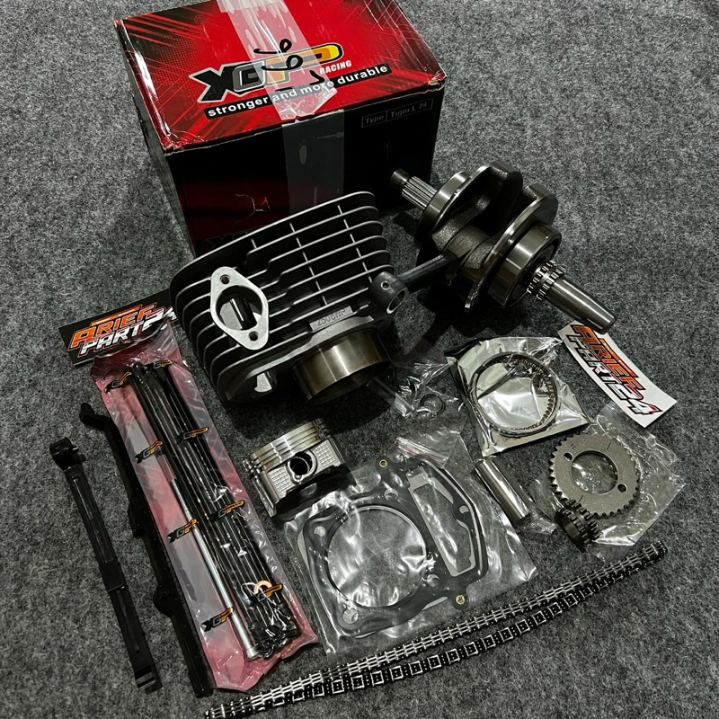 Jual paket bore up Tiger Stroke UP Tiger 250cc pnp CB GL MP Tiger askruk crf 230 xiema blok ...