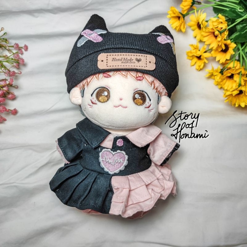 Jual RUMI SET - BAJU DOLL 20 CM SET BAJU ROK ATASAN TOPI ROMPI SEPATU ...