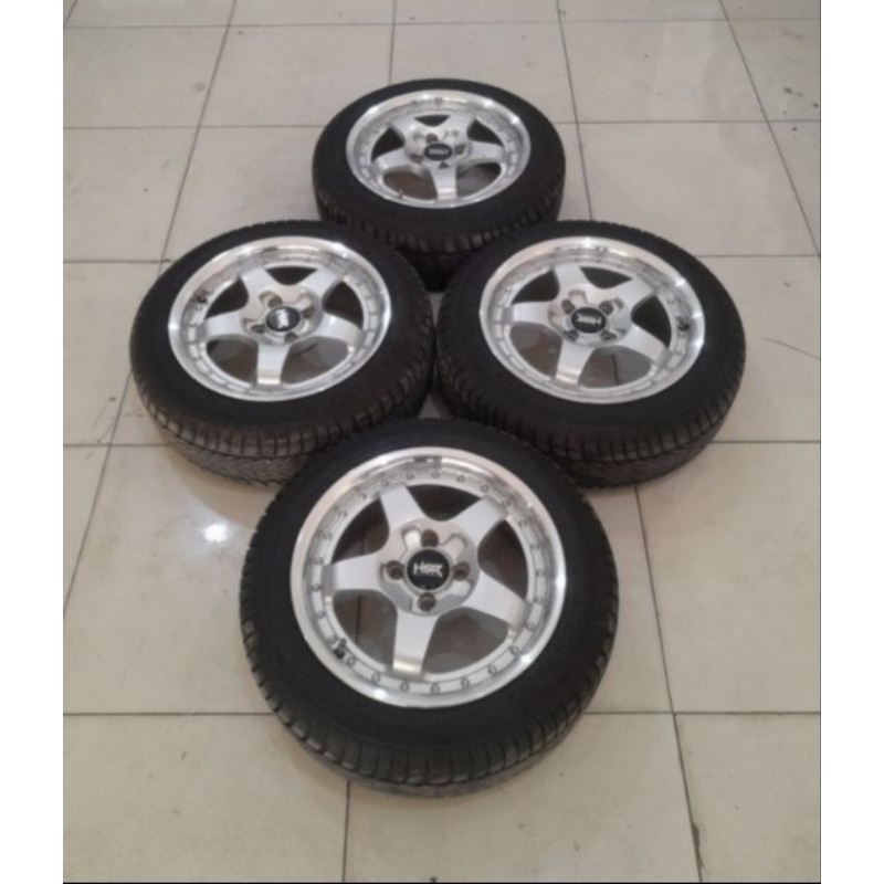 Jual VELG MOBIL BEKAS BOB HSR R15 PCD 4X100 BUAT AGYA CALYA BRIO KARIMUN DATSUN | Shopee Indonesia