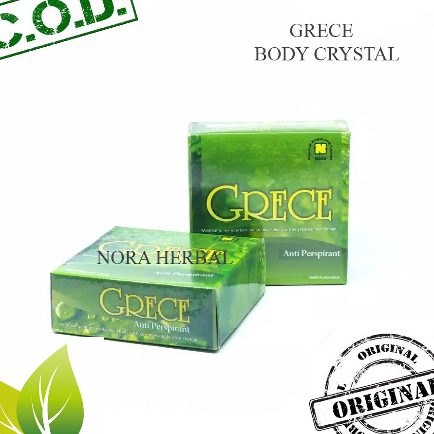 Jual Promo SABUN GRECE NASA PENGHILANG BAU BADAN ORIGINAL | Shopee ...