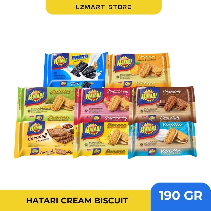 Jual Hatari Cream Biskuit (190g) | Shopee Indonesia