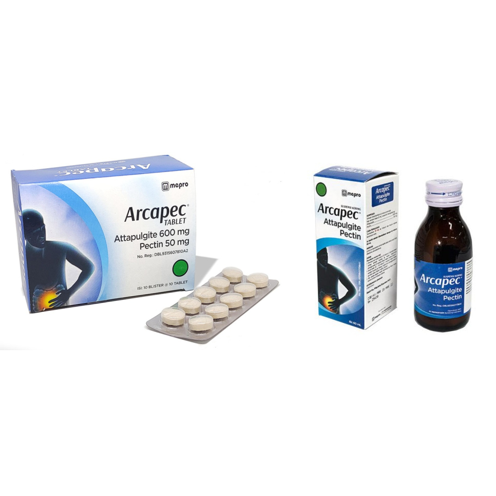Jual Arcapec Sirup 60ml Mepro / Arcapec Box 100's Tablet Mepro ...