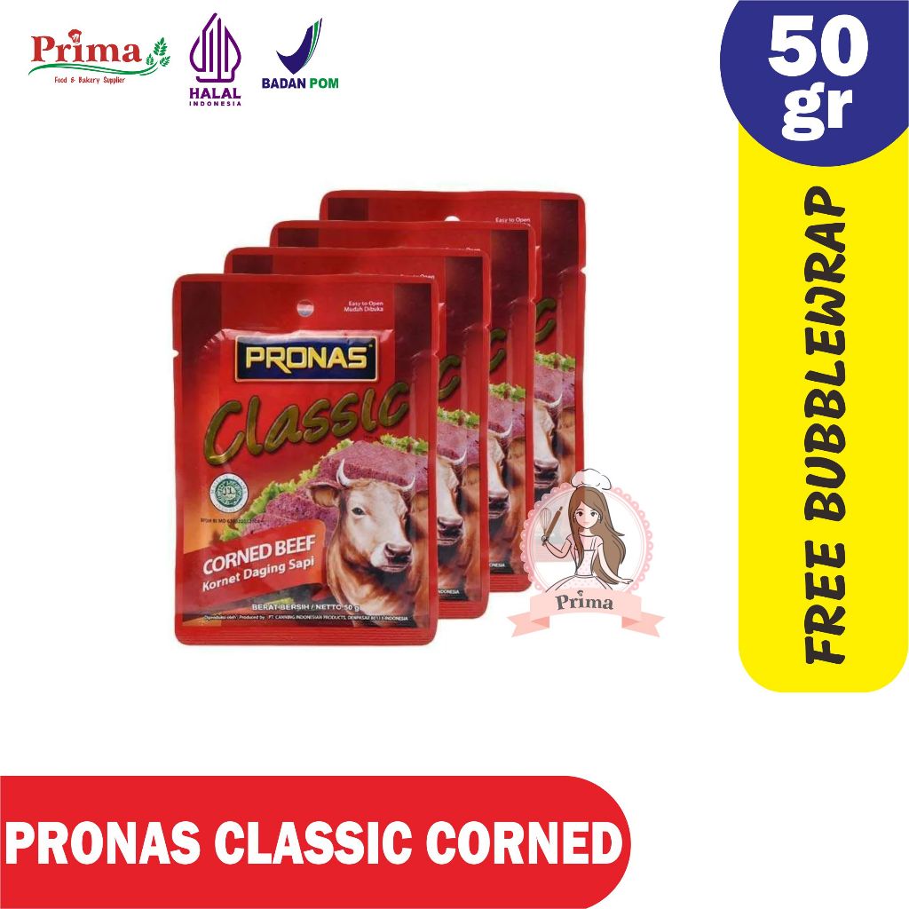 Jual Kornet sapi - Pronas - Sachet - 10gr | Shopee Indonesia
