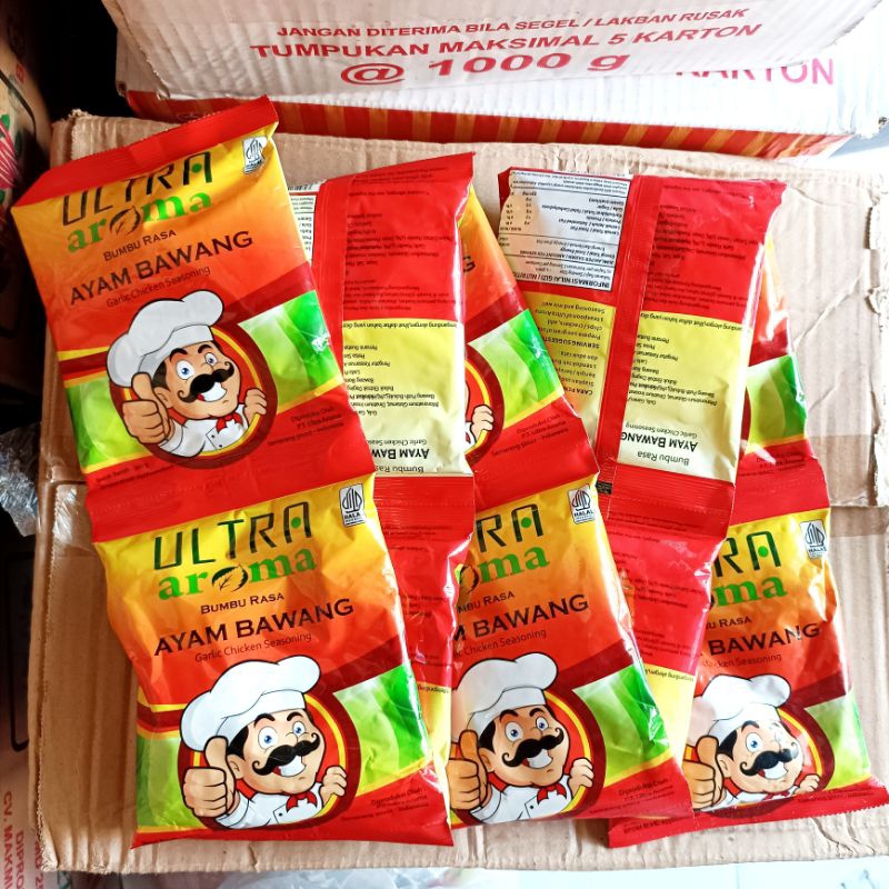 Jual Bumbu Tabur Ultra Aroma Renteng isi 10 pcs | Shopee Indonesia