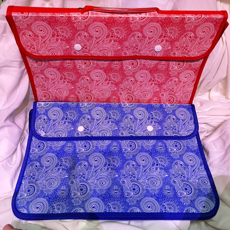 Jual YAY! (CUCI GUDANG) MAP FILE PLASTIK BATIK/MAP DOKUMEN SEKOLAH ...