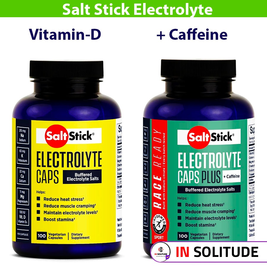 Jual SaltStick Electrolyte Capsules with Vitamin D Salt Stick 100 ...