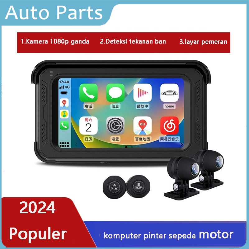 Jual Garansi & 100%ori APT Layar Komputer Sepeda Motor/Perekam ...