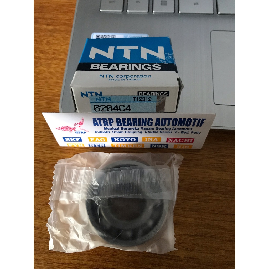 Jual BALL BEARING 6204 C4 NTN TAIWAN ORIGINAL | Shopee Indonesia