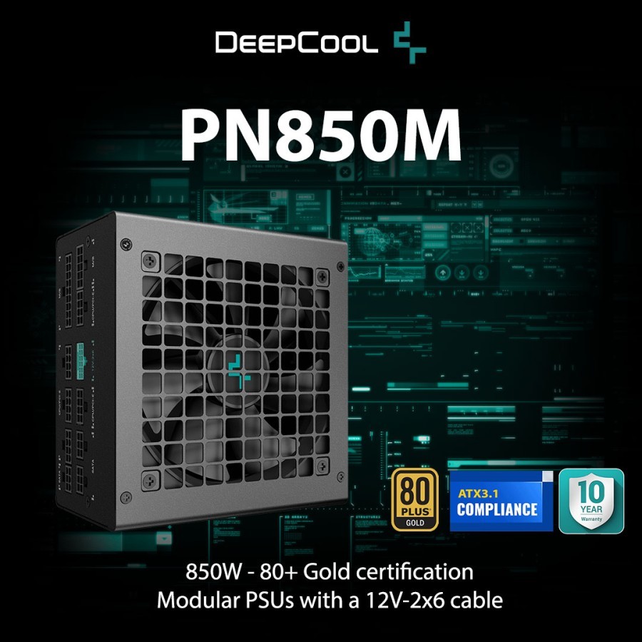 Jual Deepcool Power Supply PN850M 850W 80 PLUS GOLD Native ATX3.1 ...