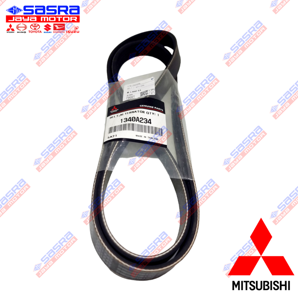 Jual Fan Belt Alternator ORI L300 Diesel E4 6PK1335 - Mitsubishi Genuine Parts - Tali Kipas ...