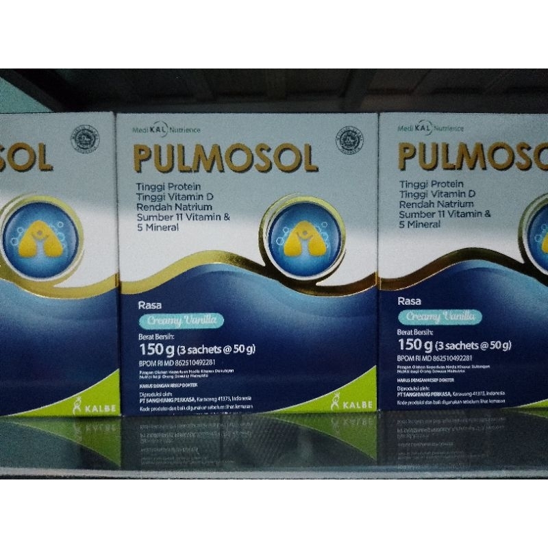Jual Pulmosol Creamy Vanilla 150gr | Shopee Indonesia