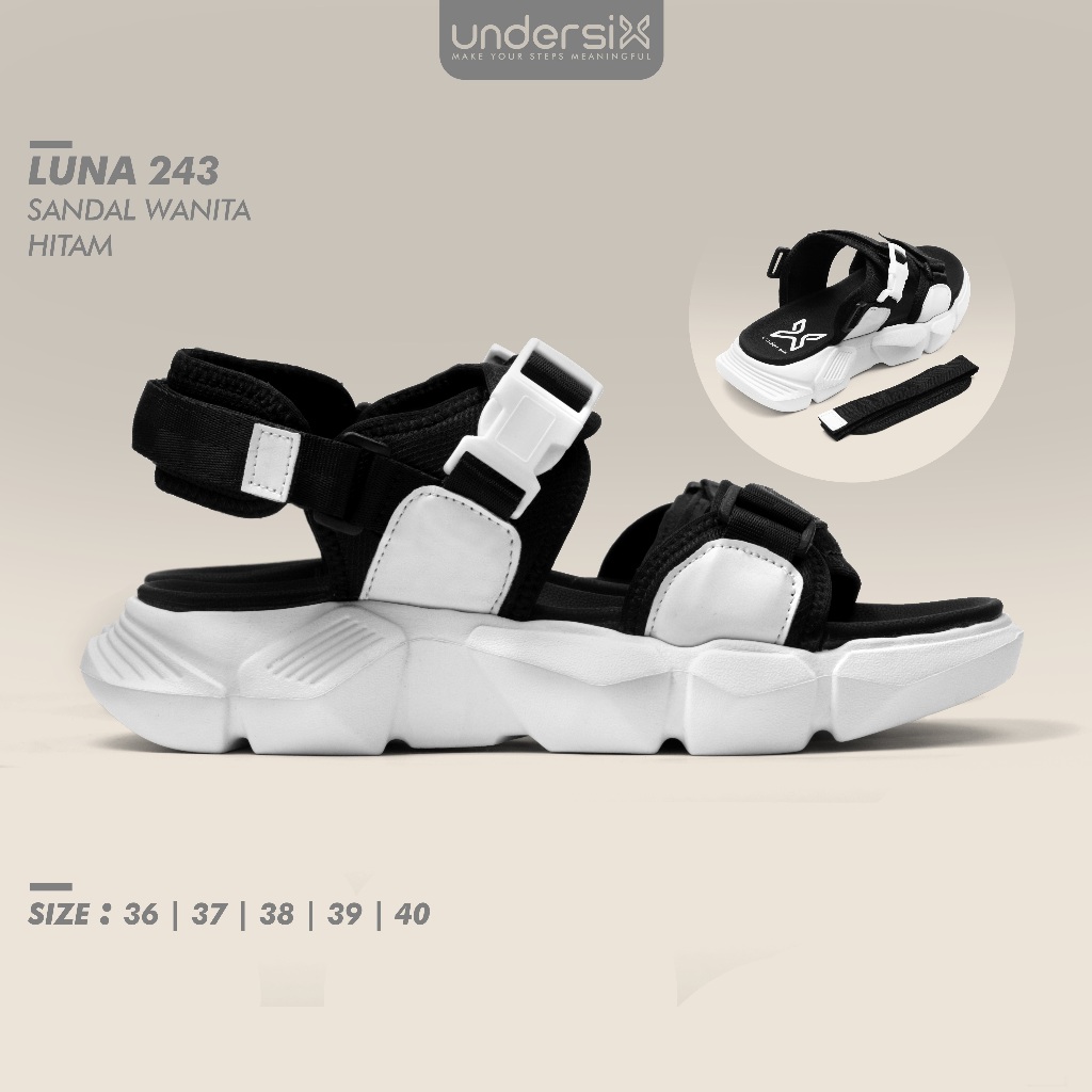Jual UNDERSIX - Luna 243 Sandal Gunung Wanita Sandal Hiking Cewe Sandal ...