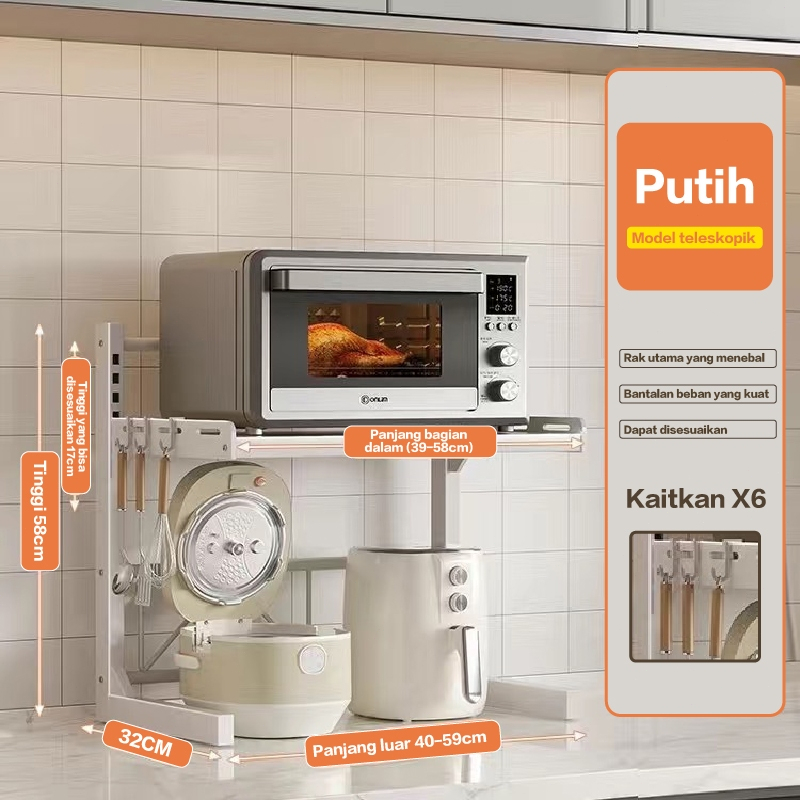 Jual Damaindah Rak Dapur / Meja Dapur / Meja Kompor 2 Tungku / Lemari ...