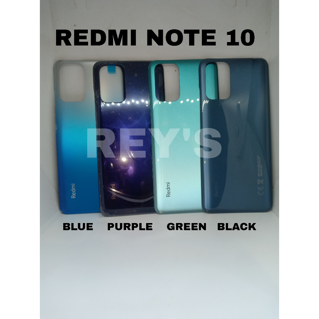 Jual BACK CASING/ BACK DOOR/ TUTUP BELAKANG XIAOMI REDMI NOTE 10/ NOTE 10S | Shopee Indonesia