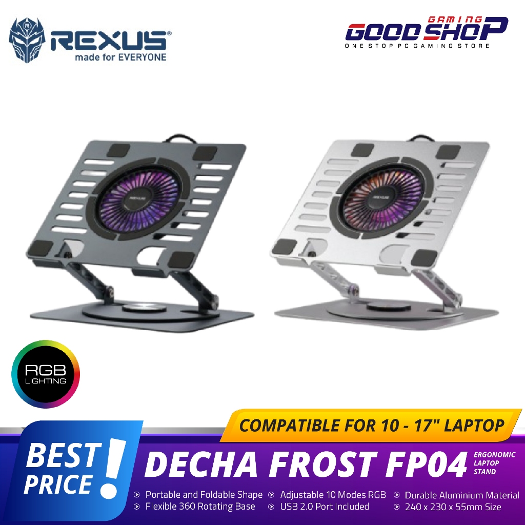 Jual Rexus Laptop Stand Decha Frost FP04 / FP-04 | Shopee Indonesia