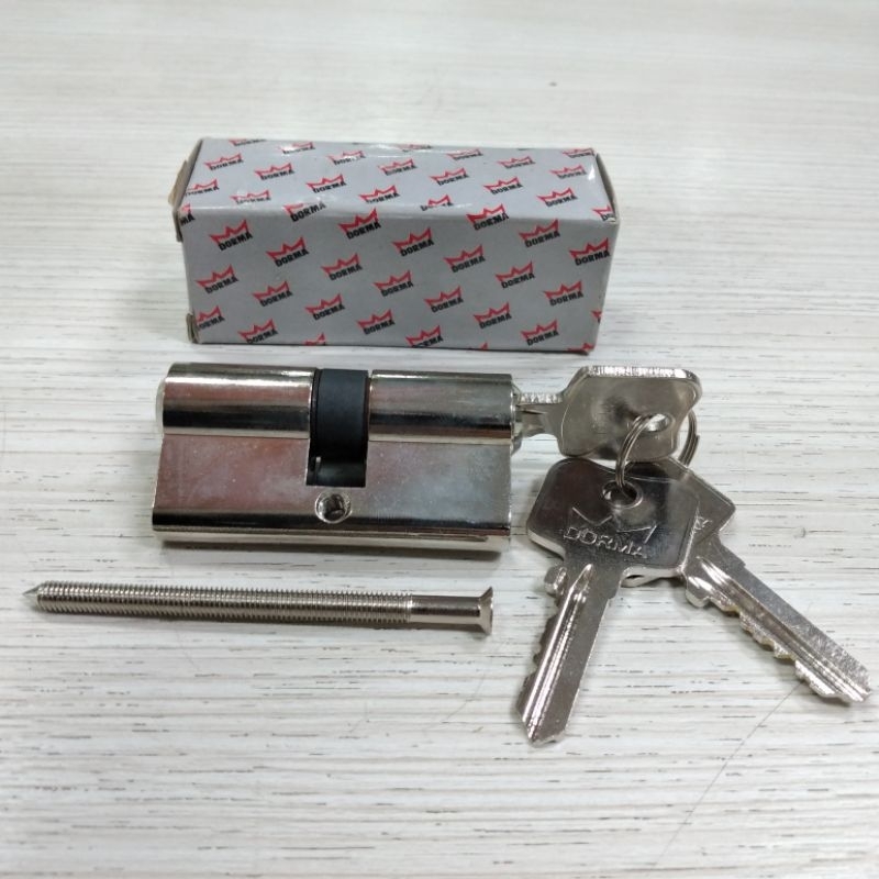 Jual Silinder kunci pintu Dorma PC 91 60MM DEC 50 cylinder patch fitting US10 | Shopee Indonesia