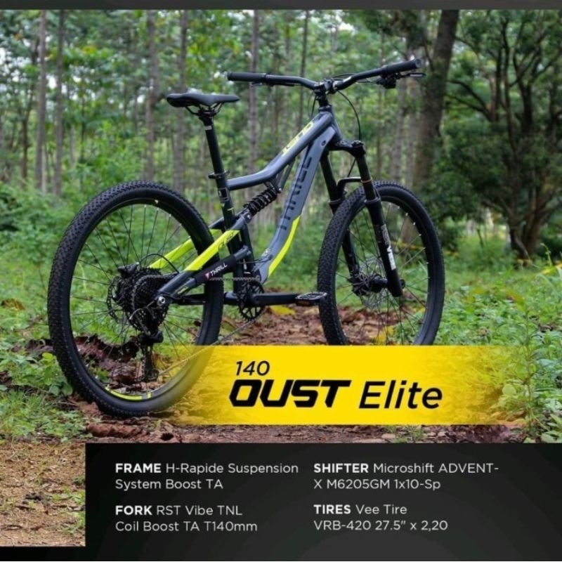 Jual MTB AM 27.5", Thrill Oust T140 Elite BB. | Shopee Indonesia