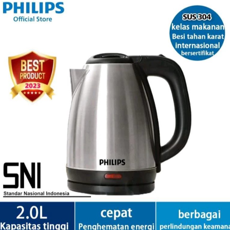 Jual TEKO LISTRIK PHILIP TEKO LISTRIK PEMANAS AIR PHILIP 15 WATT 18L ...