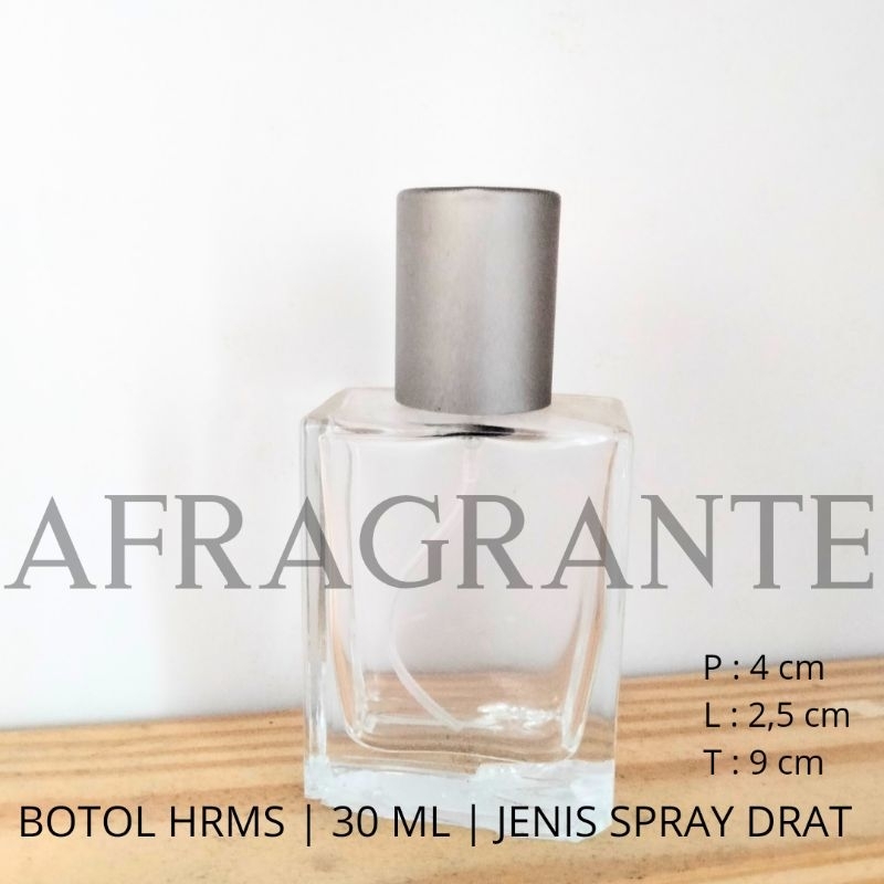 Jual botol parfum hrms abu 30 ml drat abu- botol parfum isi ulang 30 ml ...