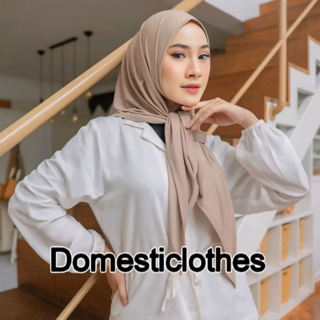 Jual (15 WARNA) HIJAB SEGITIGA INSTANT JERSEY Jilbab Segitiga Instan ...