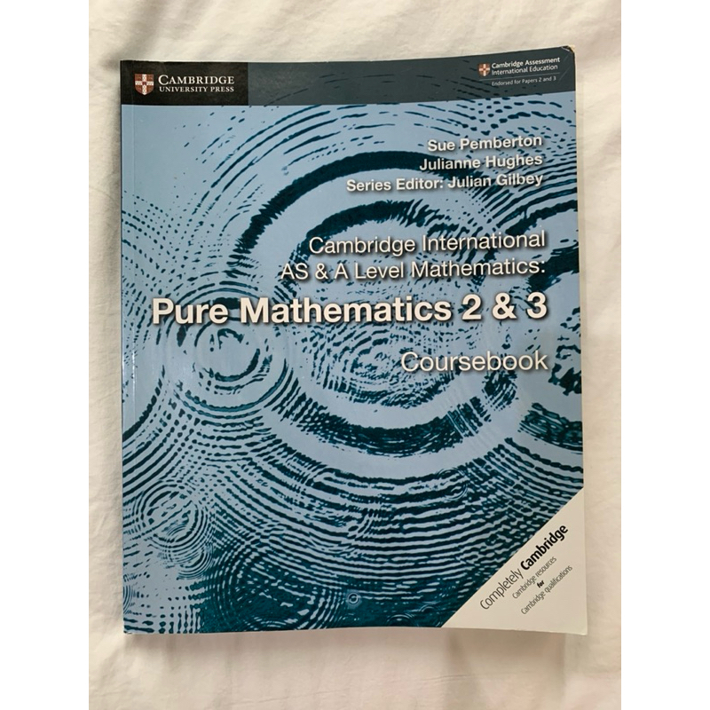 Jual Cambridge International AS & ALevel Mathematics: Pure Mathematics ...