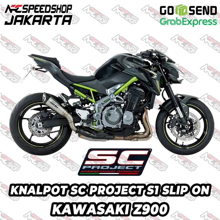 Jual Knalpot Exhaust Slip On Muffler Kenalpot SC PROJECT S1 Titanium ...