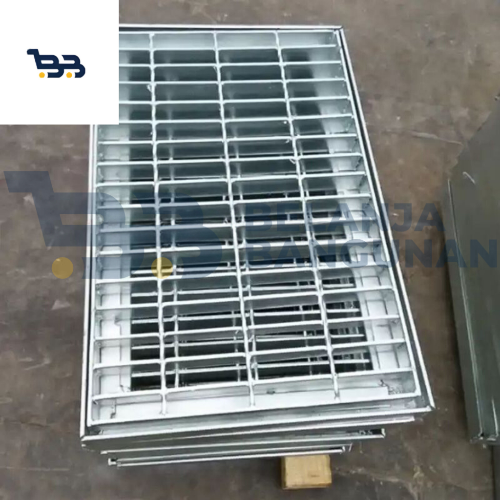 Jual Tutup Selokan Saluran GOT Besi Galvanis Anti Karat Steel Grating ...
