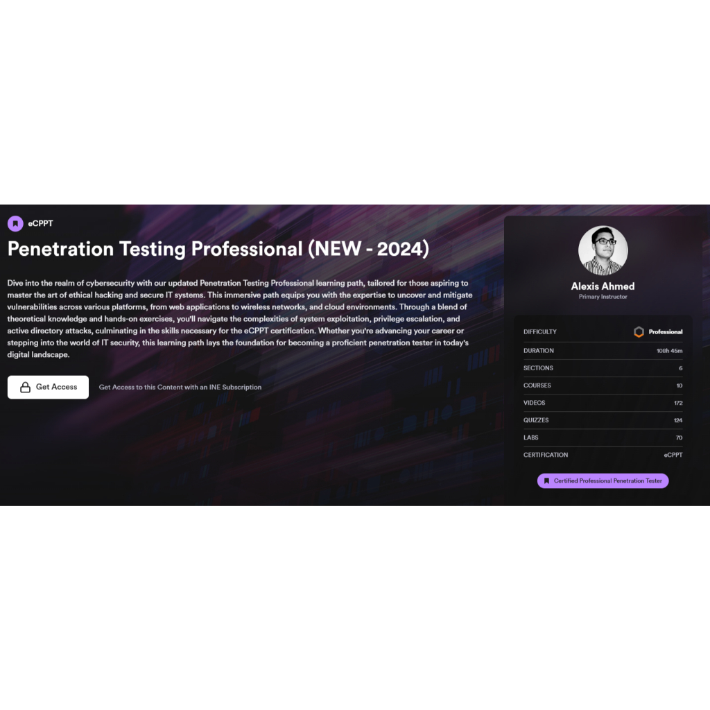 Jual eCPPT - Penetration Testing Professional (NEW!) | Shopee Indonesia