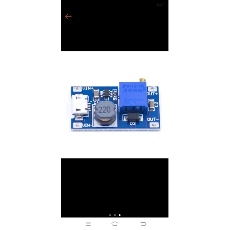 Jual Micro USB Module Modul Step Up Stepup MT3608 MT 3608 Boost Converter peningkat tegangan ...