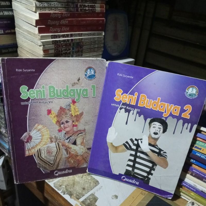 Jual Buku seni budaya untuk SMP kelas VII/7/1& 8/2 REVISI K13 PENERBIT QUADRA | Shopee Indonesia