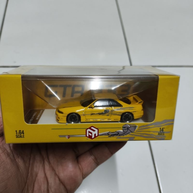 Jual Focal Horizon 1/64 Skyline GT-R R33 Fast Furious Yellow | Shopee ...