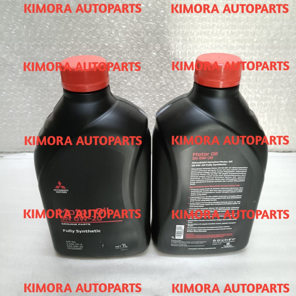 Jual Oli Mesin Bensin SN 0W-20 Gasoline Engine Oil Asli Mitsubishi ...